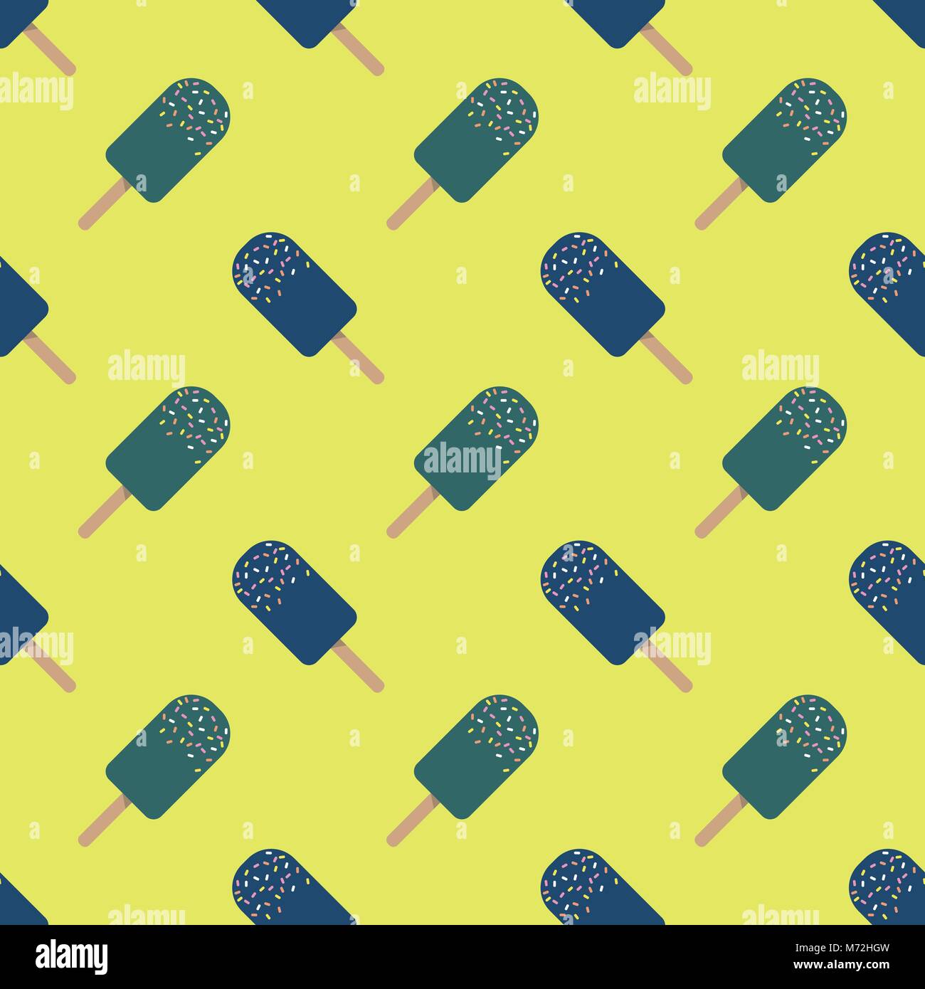 Seamless background image colorful watercolor texture popsicle pattern ...