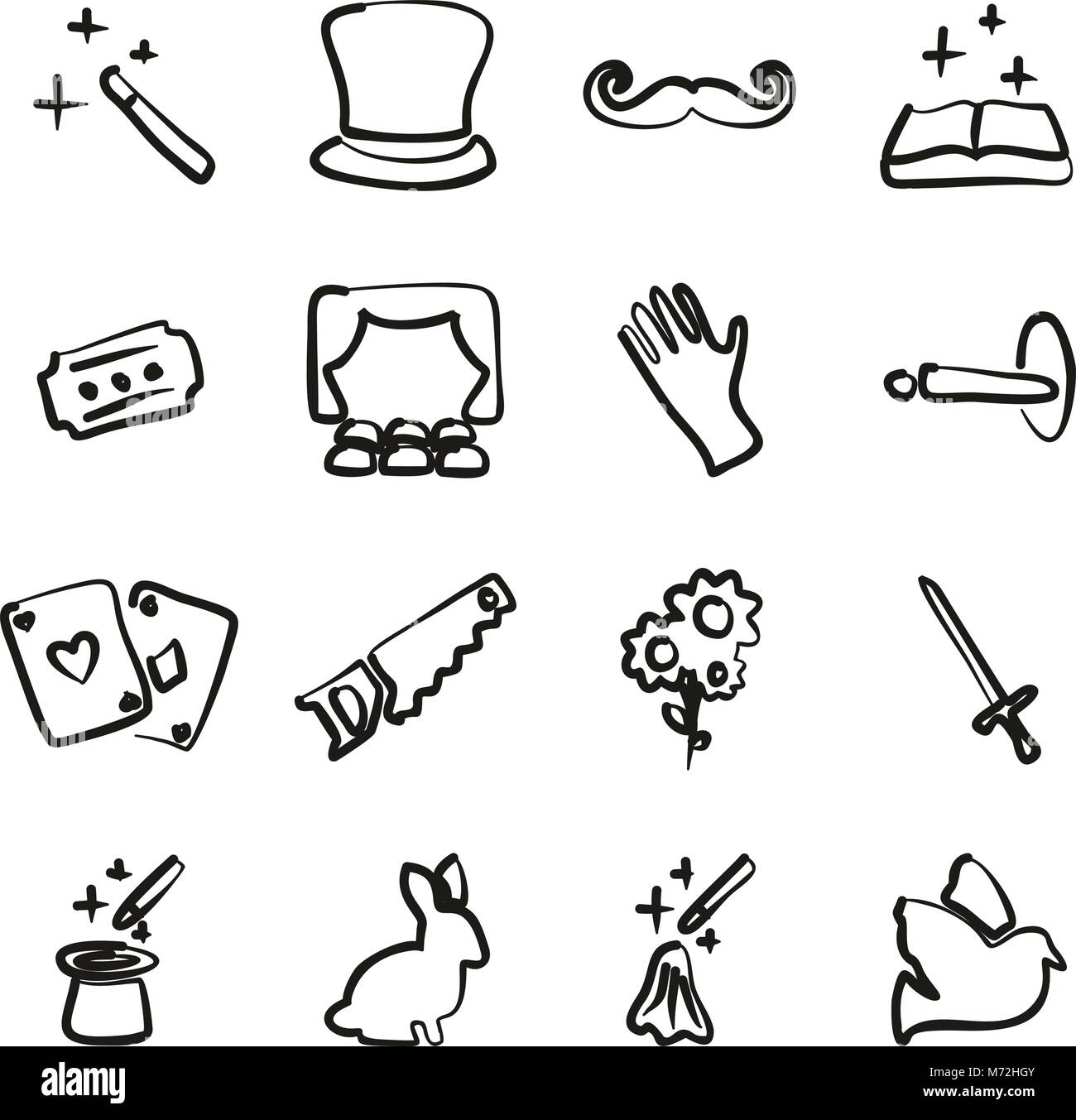 Rabbit bird illusion Stock Vector Images - Alamy