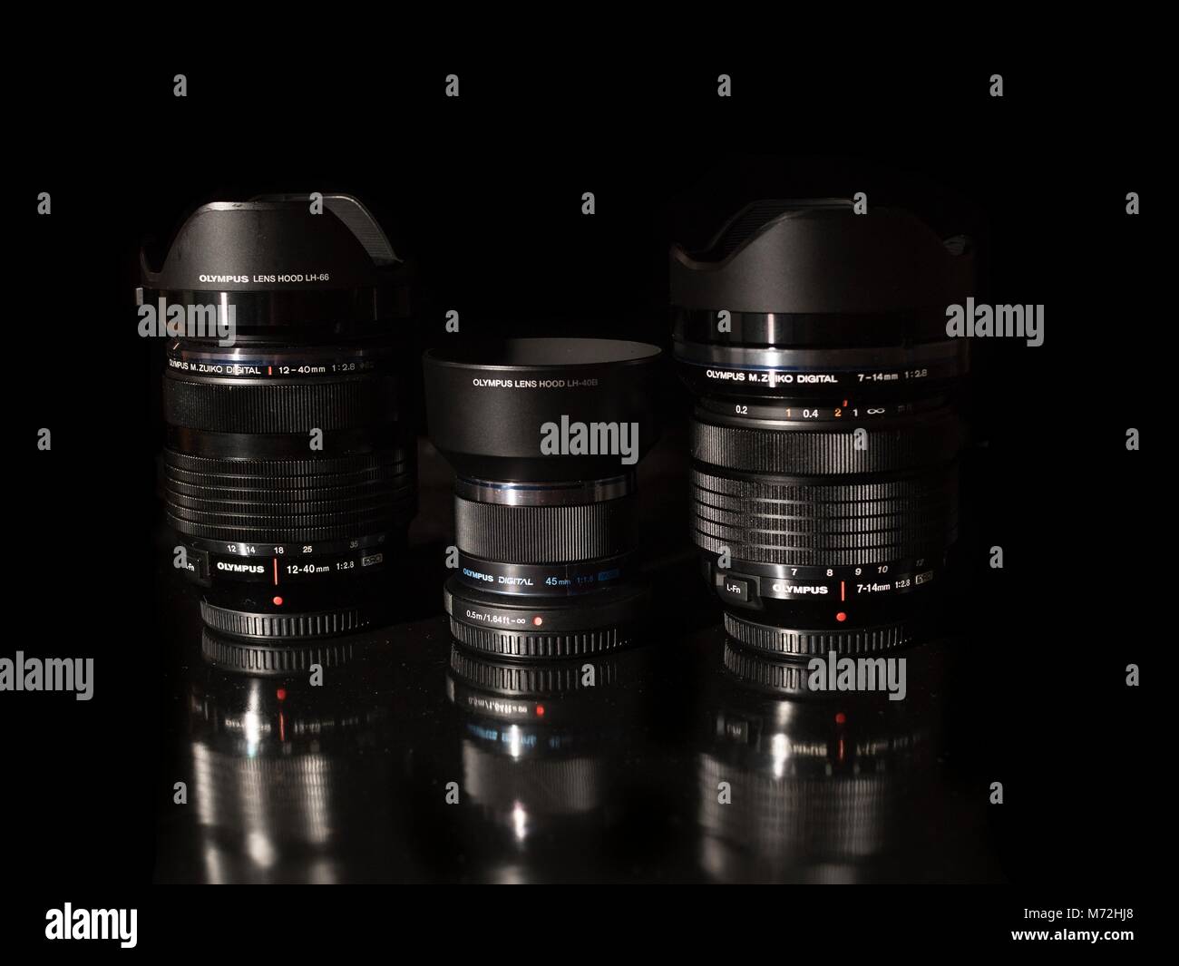 3 lenses hi-res stock photography and images - Alamy