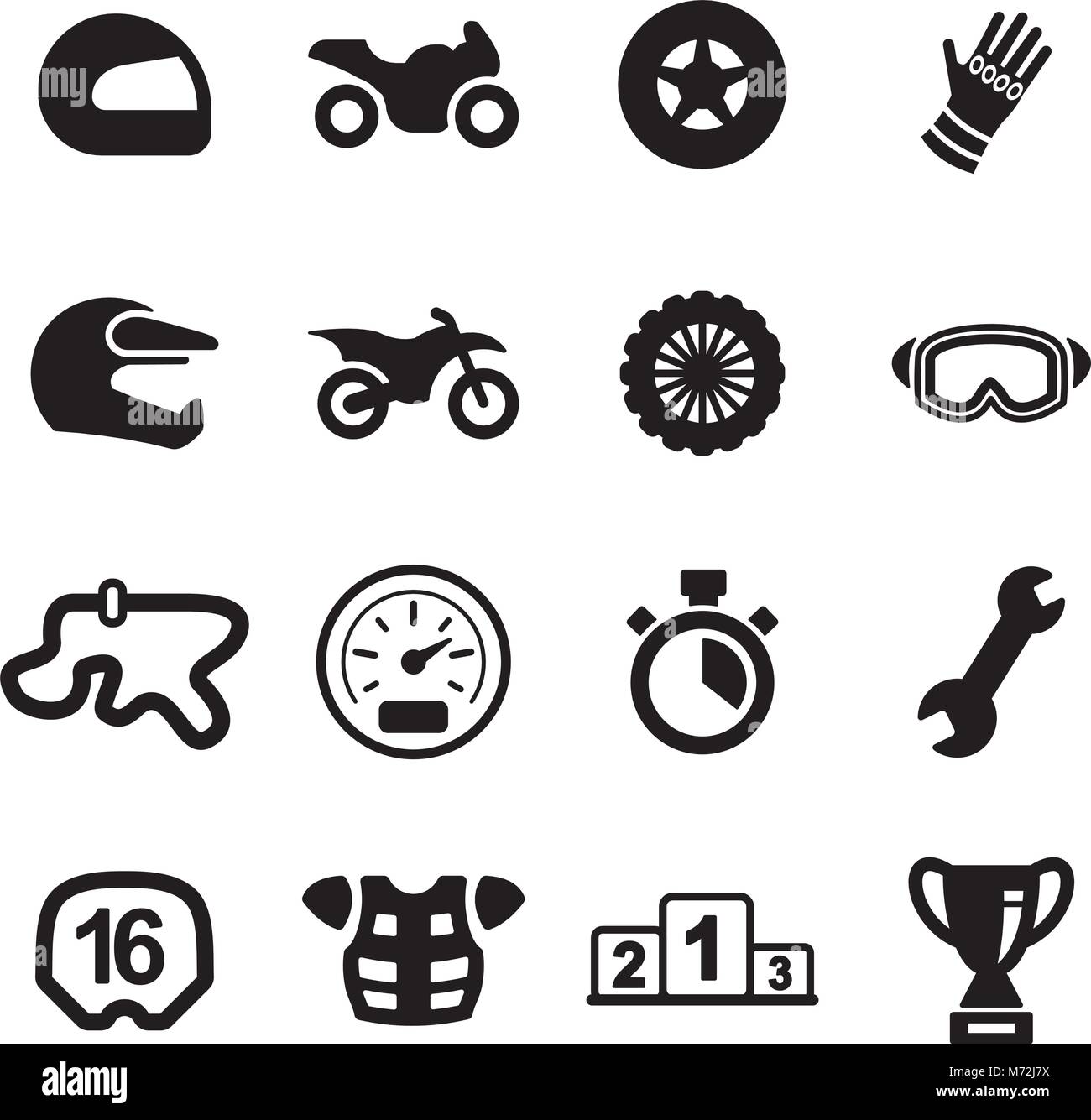 Original motorcycle Stock Vector Images - Alamy