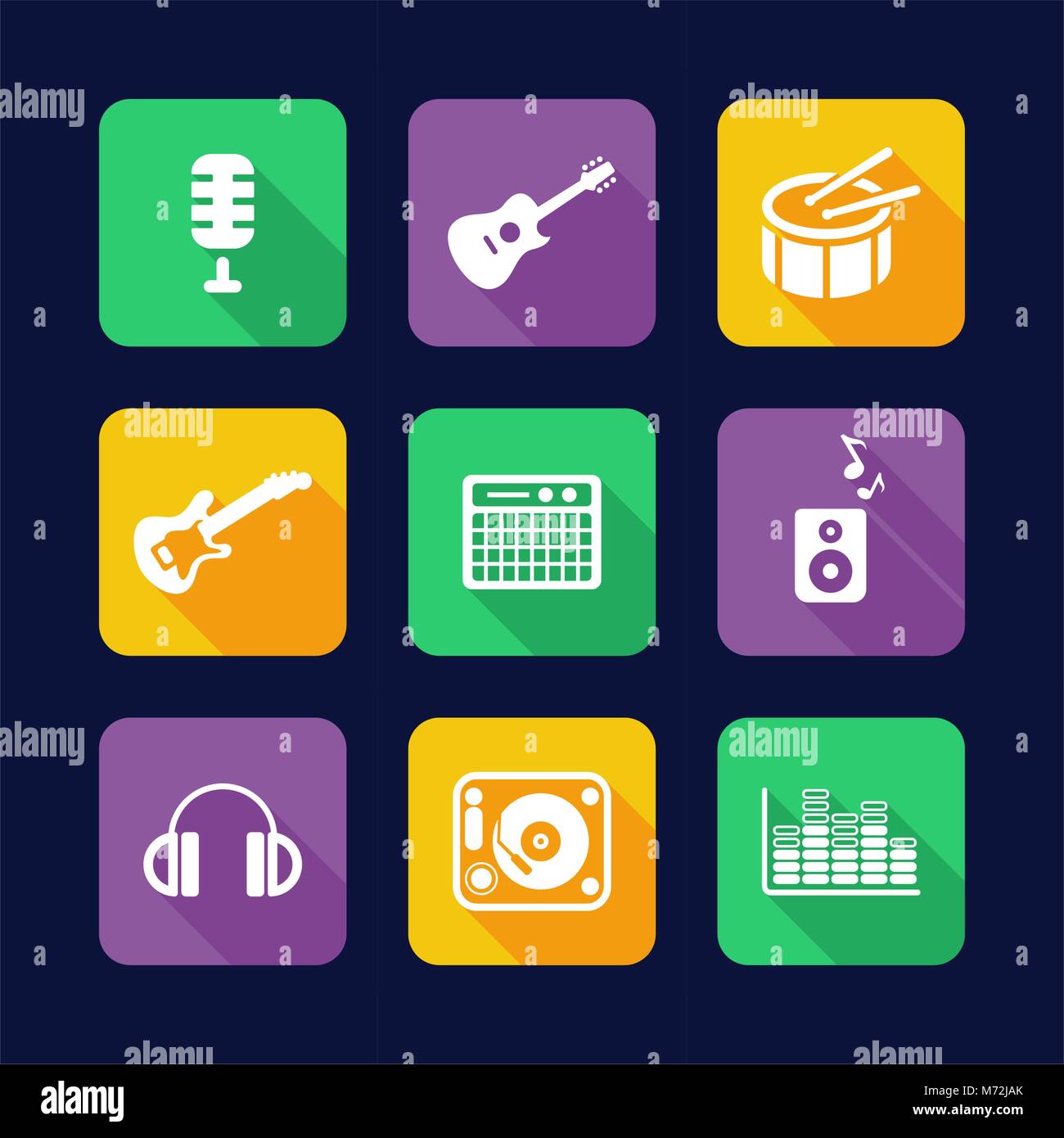 Turn table line icon hi-res stock photography and images - Alamy