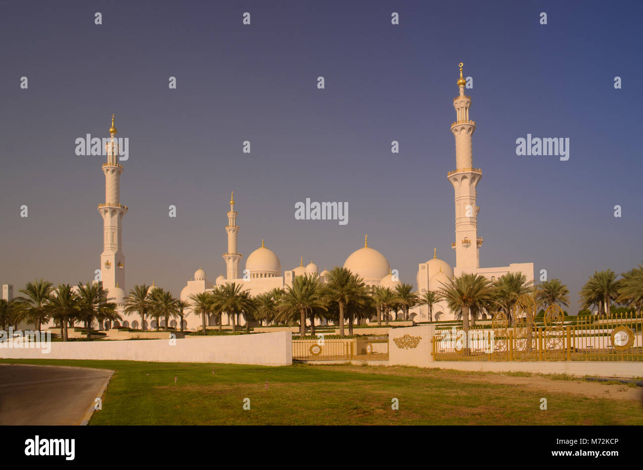The largest Mosque in the area and a monument to the late Ruler of the ...