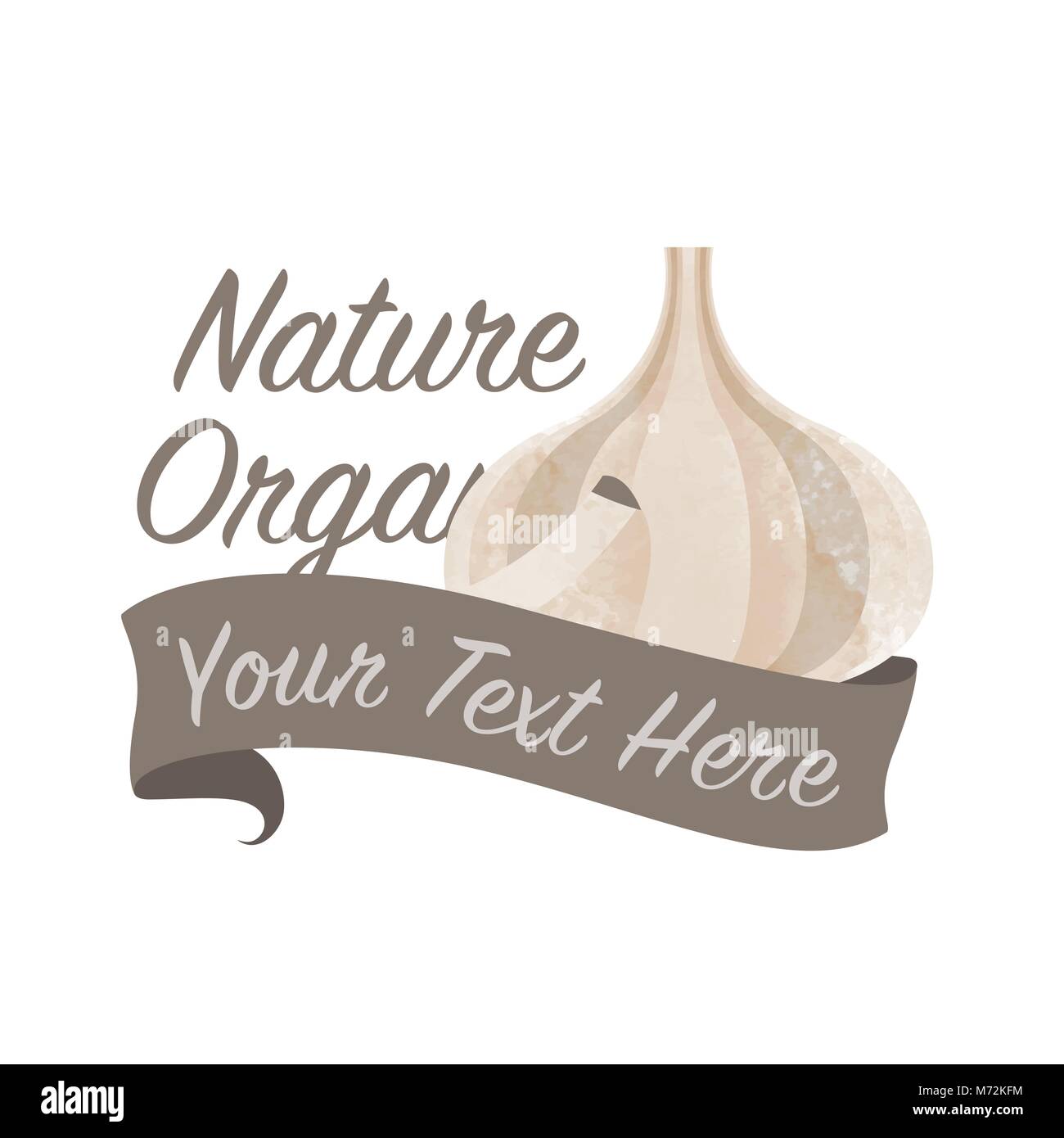 Colorful watercolor texture vector nature organic vegetable banner ...