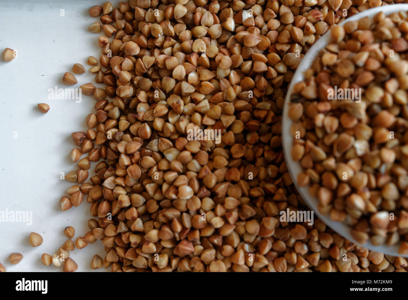 Buckwheat texture high-quality photograph of premium buckwheat groats ...