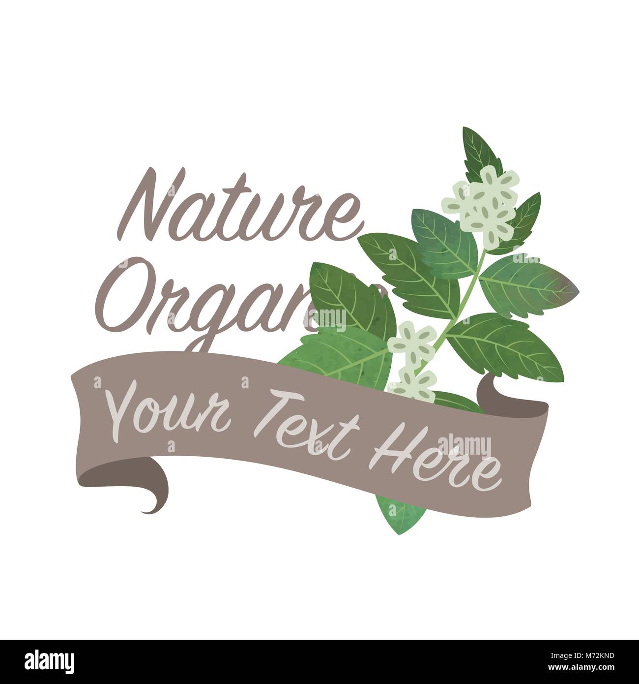 Colorful watercolor texture vector nature organic vegetable banner ...