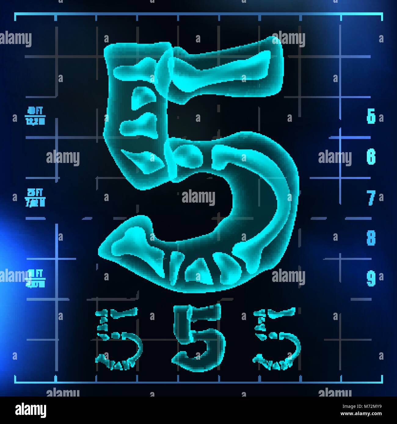 X five Stock Vector Images - Alamy