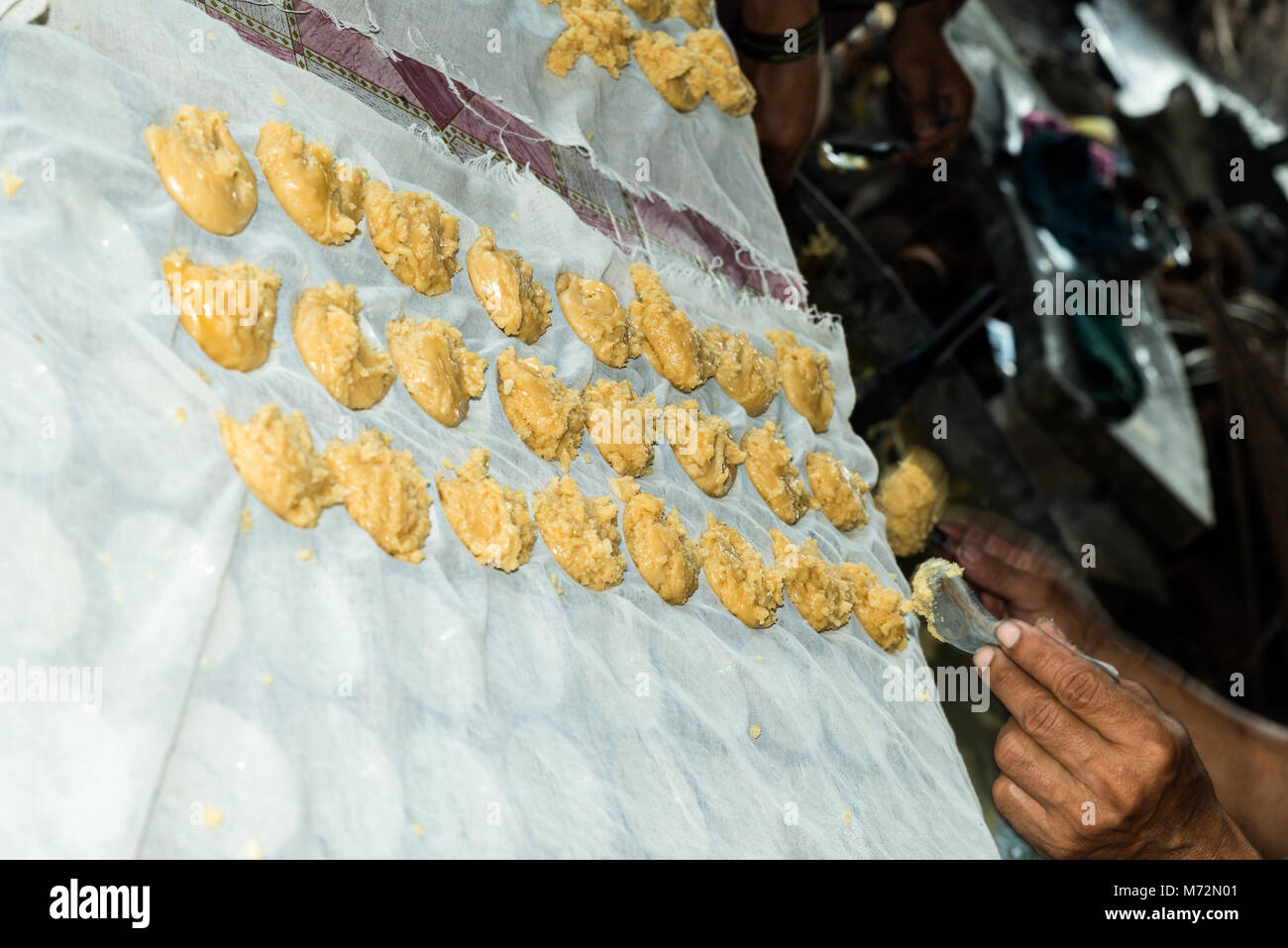 Production thai palm sugar in hi-res stock photography and images - Alamy
