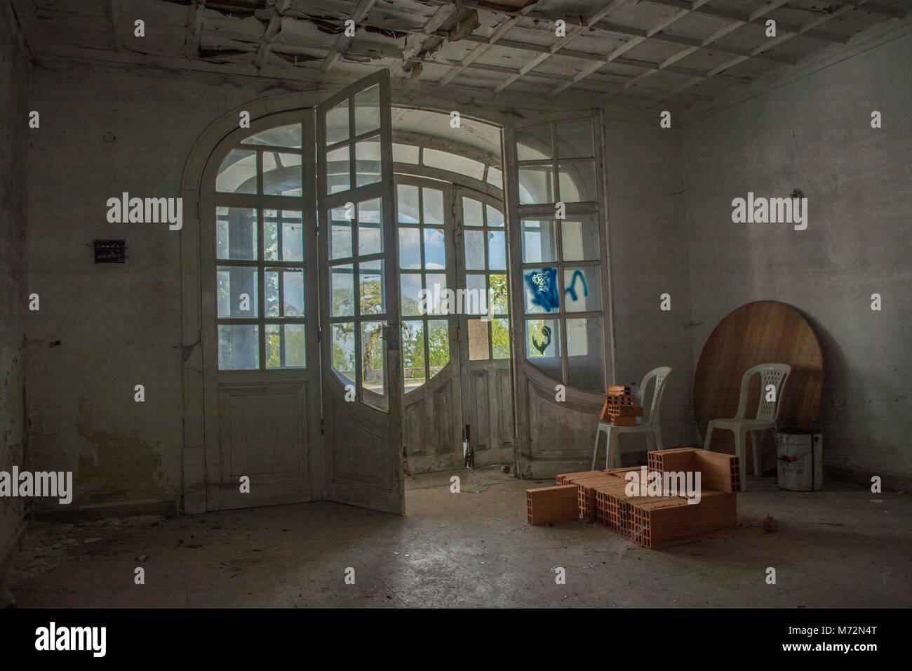 Inside old sanatorium hi-res stock photography and images - Alamy