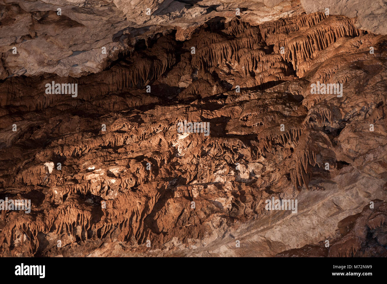 a visit inside the Vjetrenica caves in Bosnia and Herzegovina Stock ...