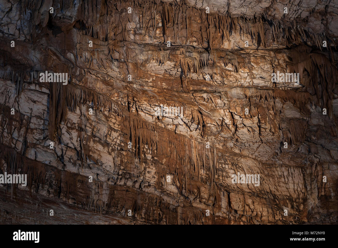 a visit inside the Vjetrenica caves in Bosnia and Herzegovina Stock ...