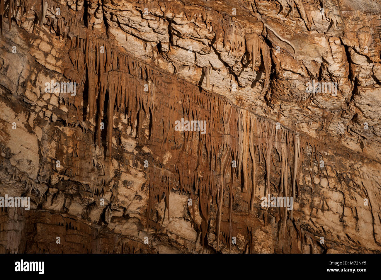 a visit inside the Vjetrenica caves in Bosnia and Herzegovina Stock ...
