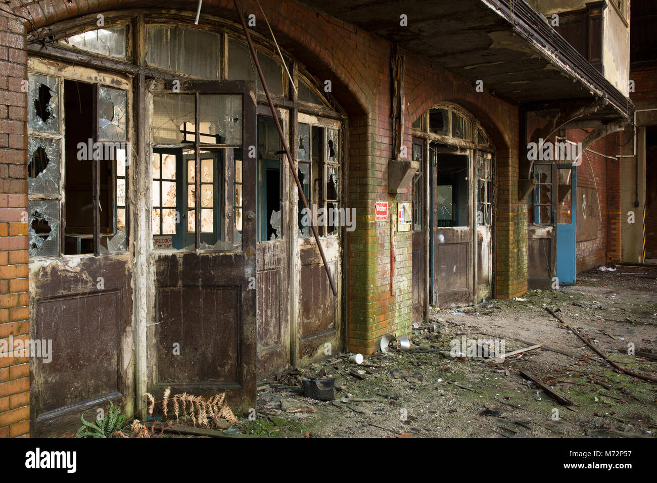 Abandoned Buildings UK Stock Photo - Alamy