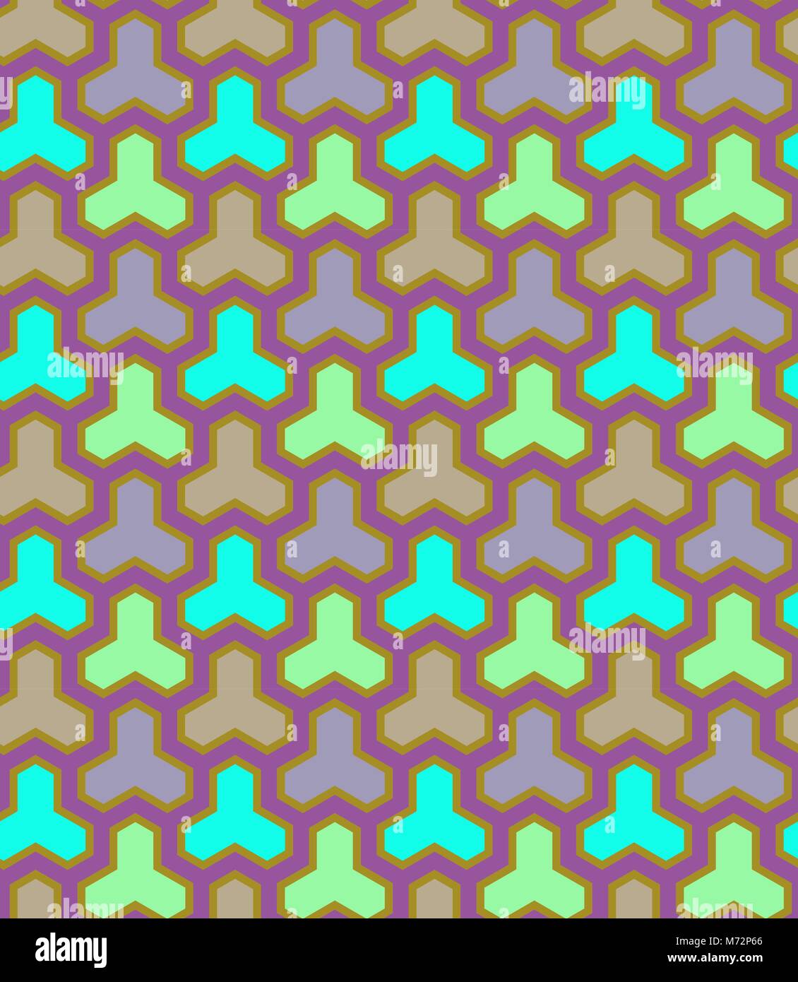 Japanese traditional retro wagara seamless pattern background polygon ...
