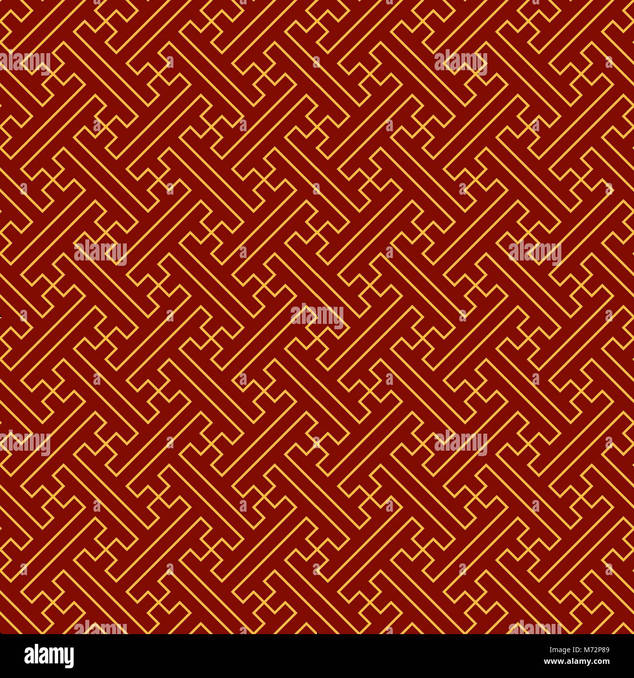 Japanese traditional retro wagara seamless pattern background geometry ...