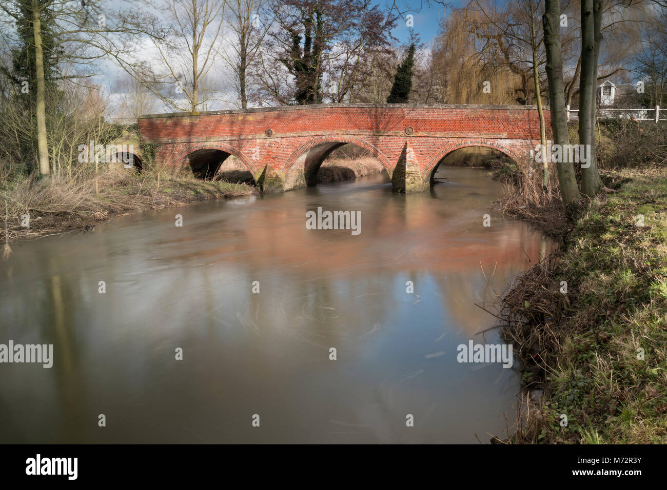 Bridge at Blue Mills Stock Photo - Alamy