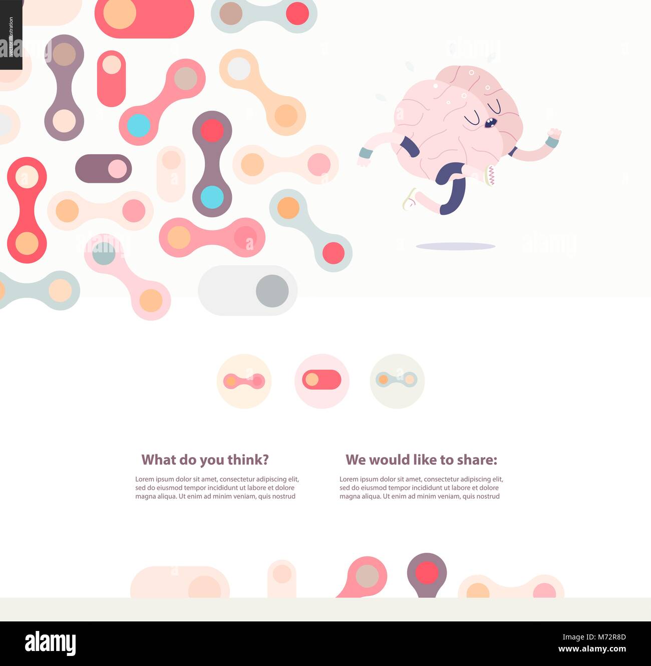 Brain layout hi-res stock photography and images - Alamy