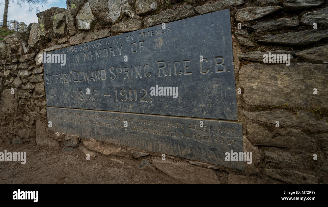 Aira Force Waterfalls, Lake District Stock Photo - Alamy