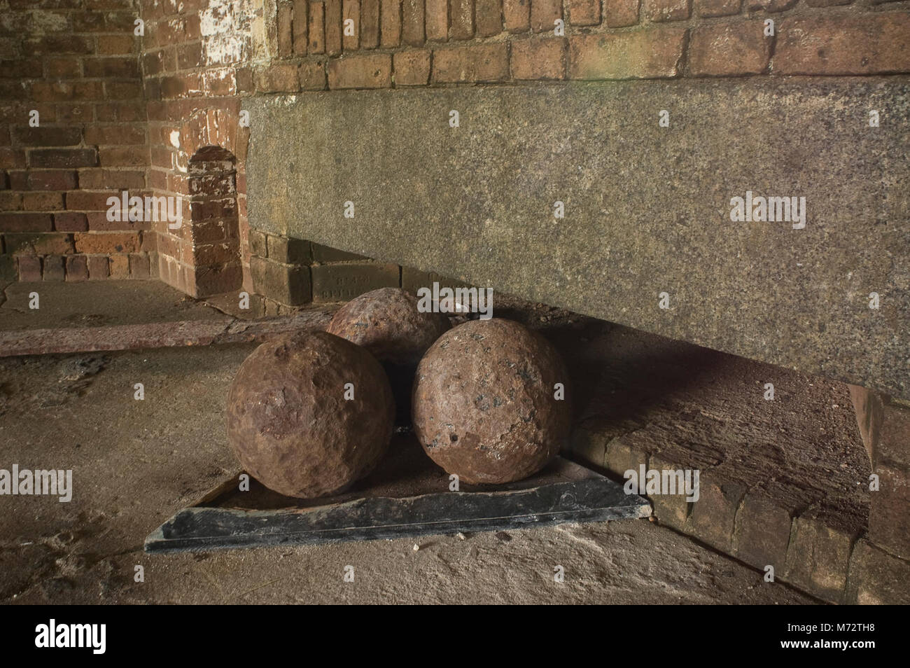Fort Interior Stock Photo - Alamy