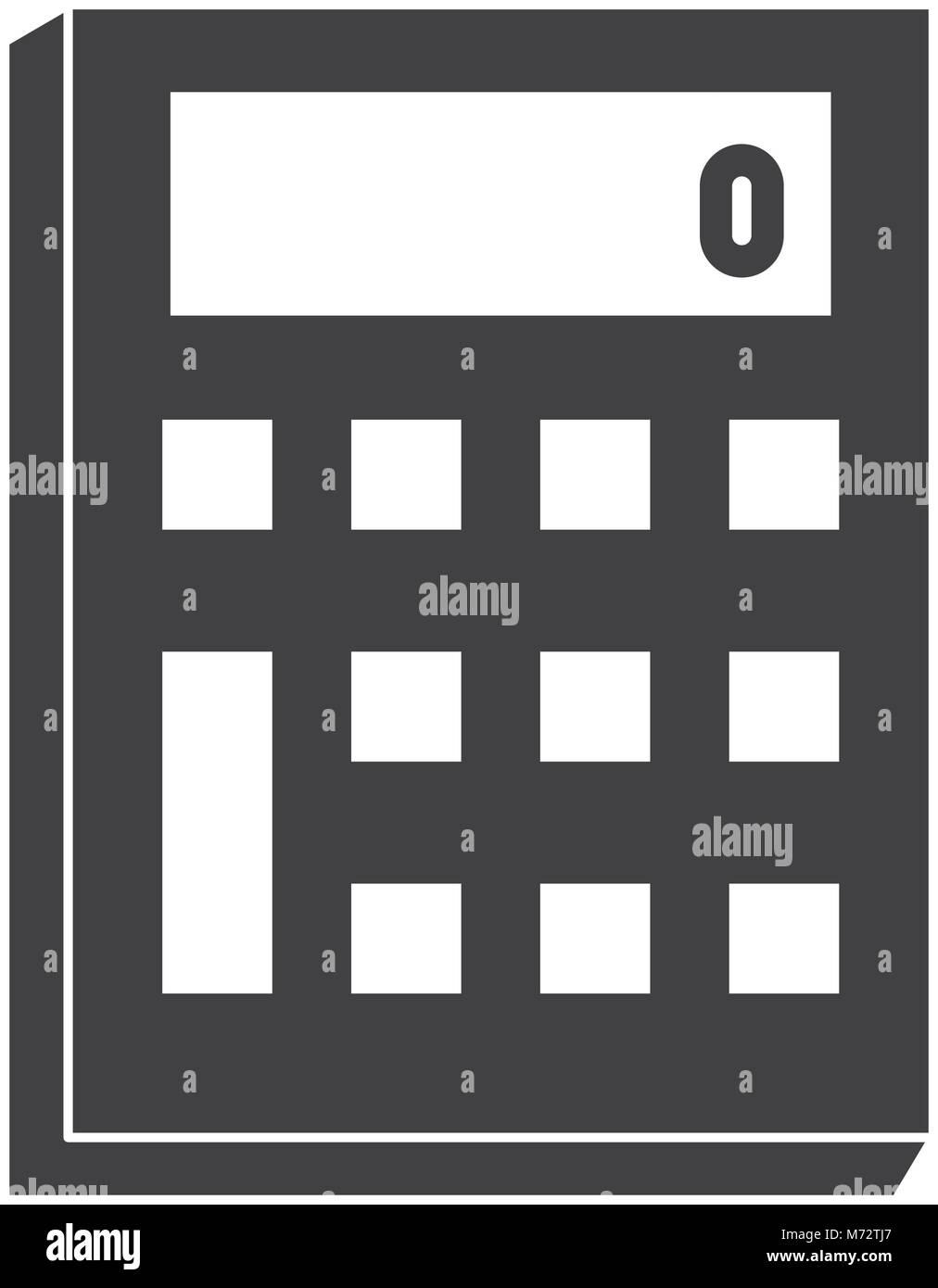 calculator device isolated icon vector illustration design Stock Vector ...
