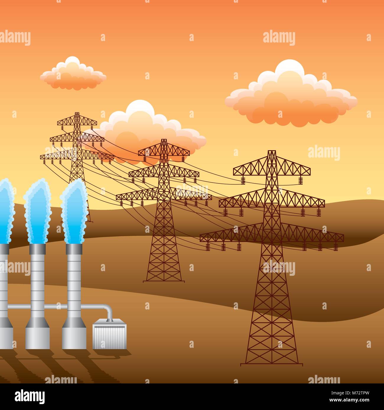 renewable energy clean design Stock Vector Image & Art - Alamy