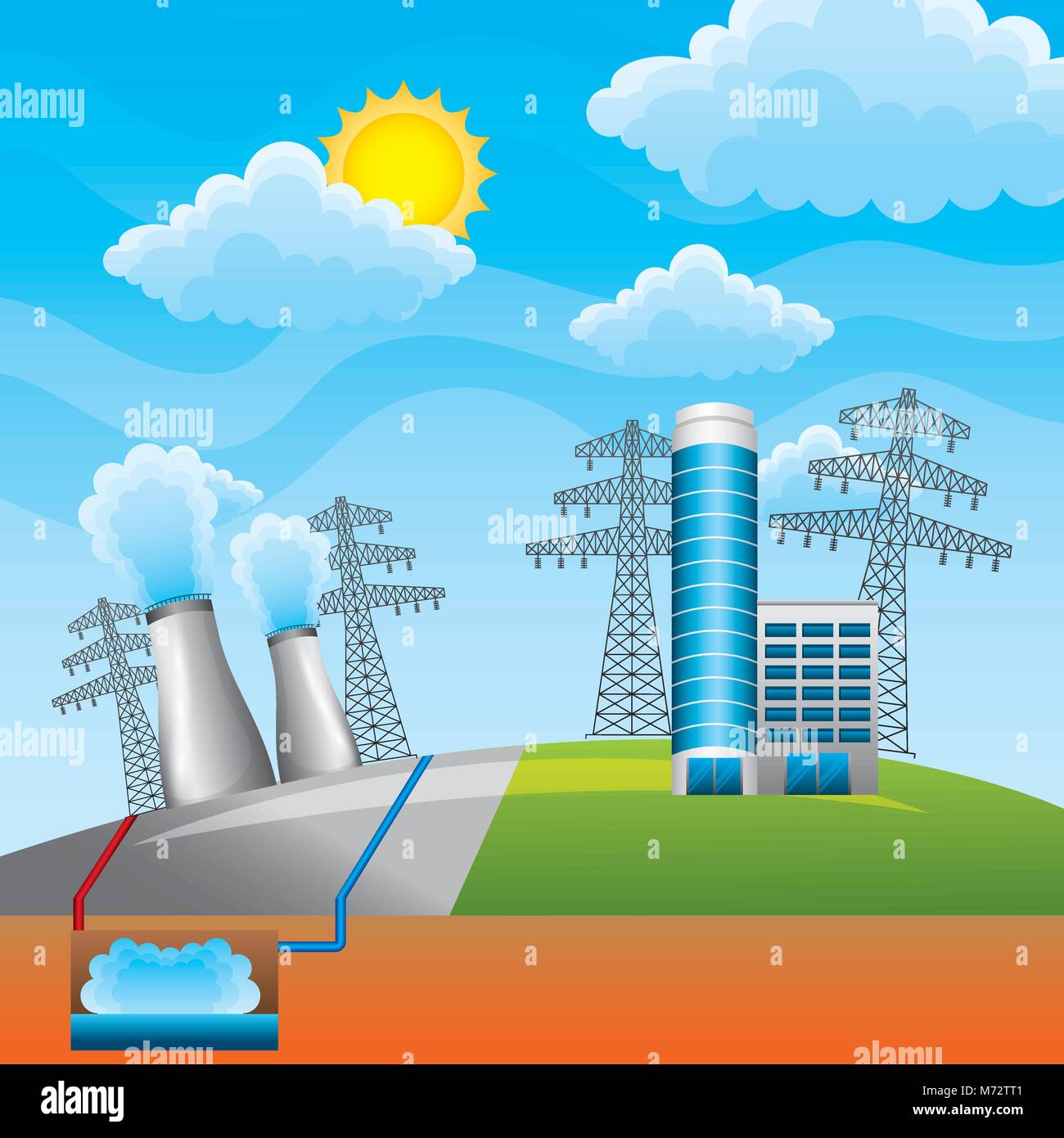 renewable energy clean design Stock Vector Image & Art - Alamy
