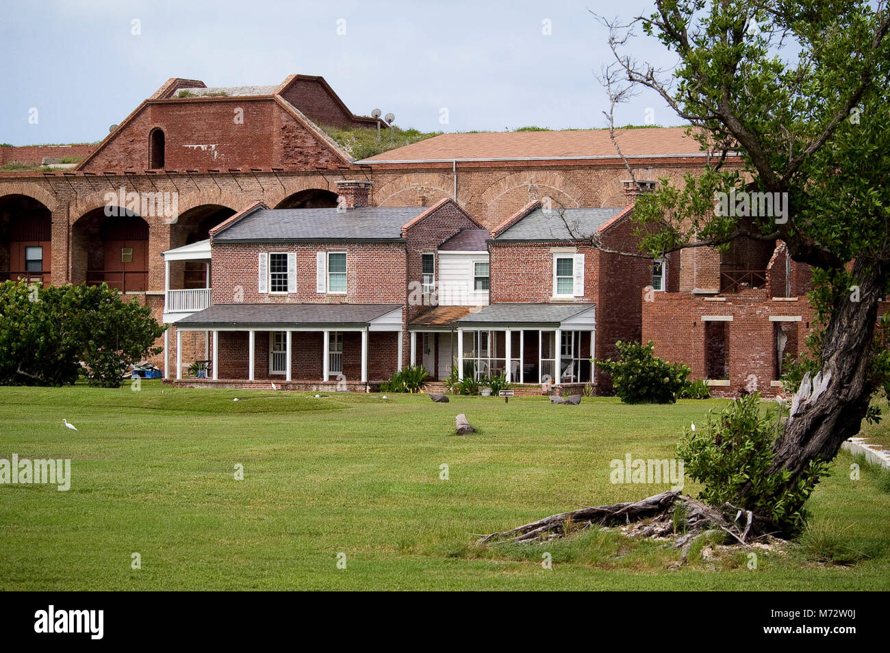 Historic Officers Quarters Stock Photo - Alamy