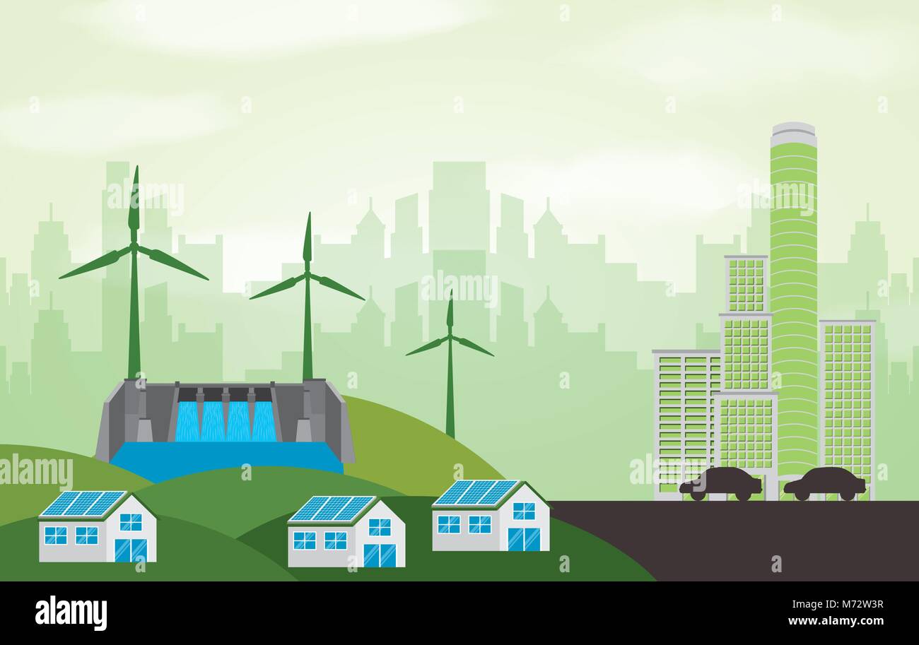 energy types ecological Stock Vector Image & Art - Alamy