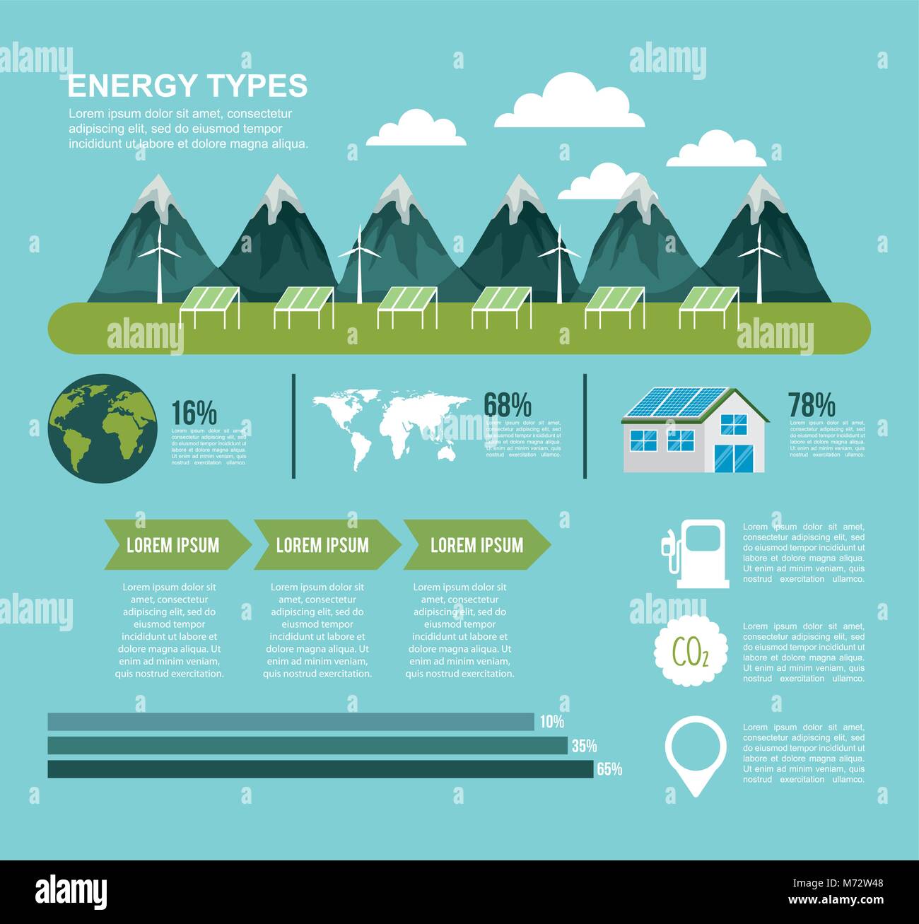 energy types ecological Stock Vector Image & Art - Alamy