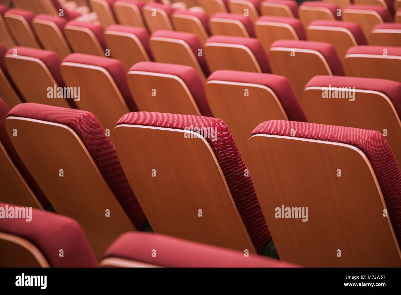 Empty seats in the auditorium Stock Photo - Alamy