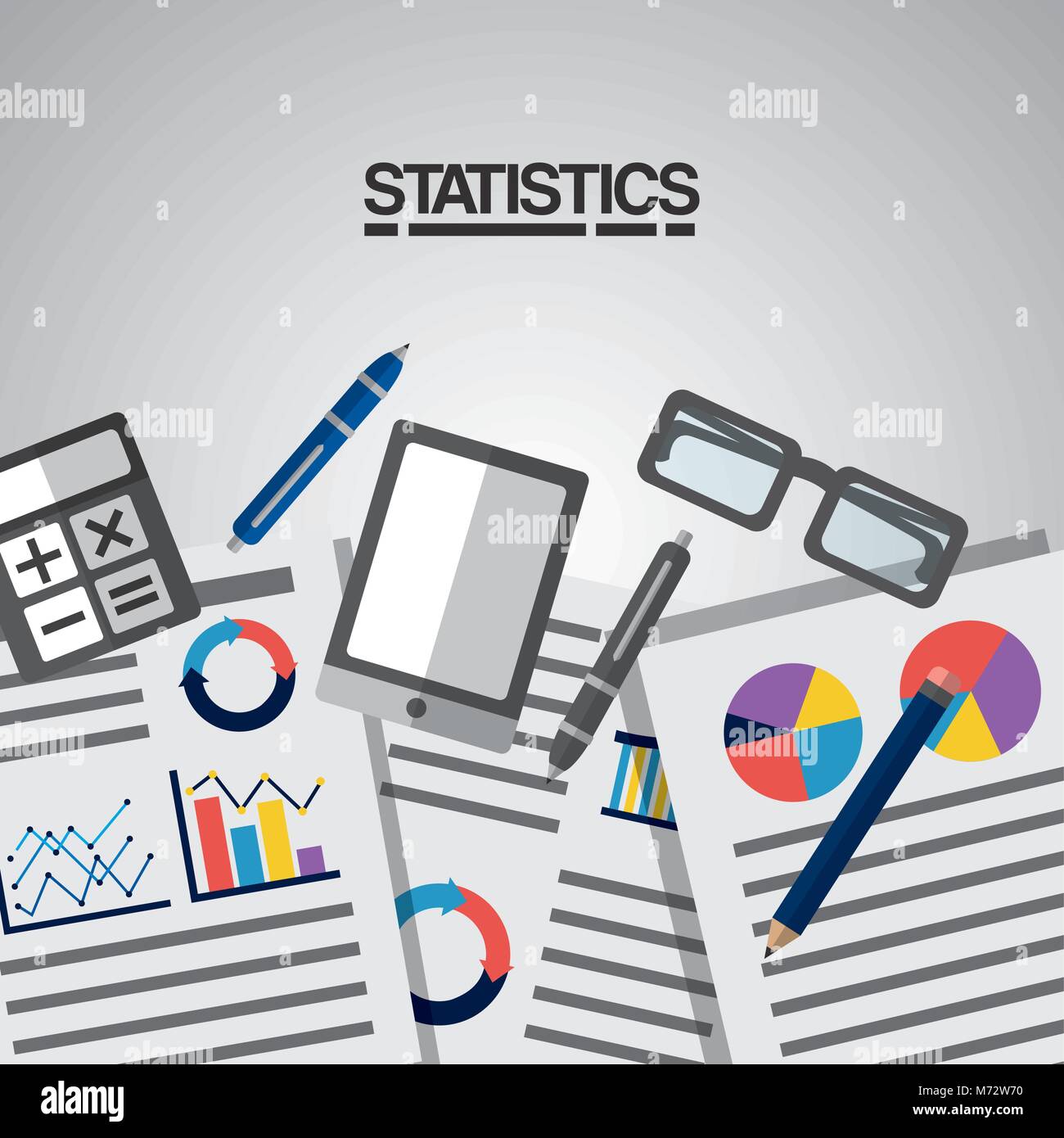 statistics data business image Stock Vector Image & Art - Alamy
