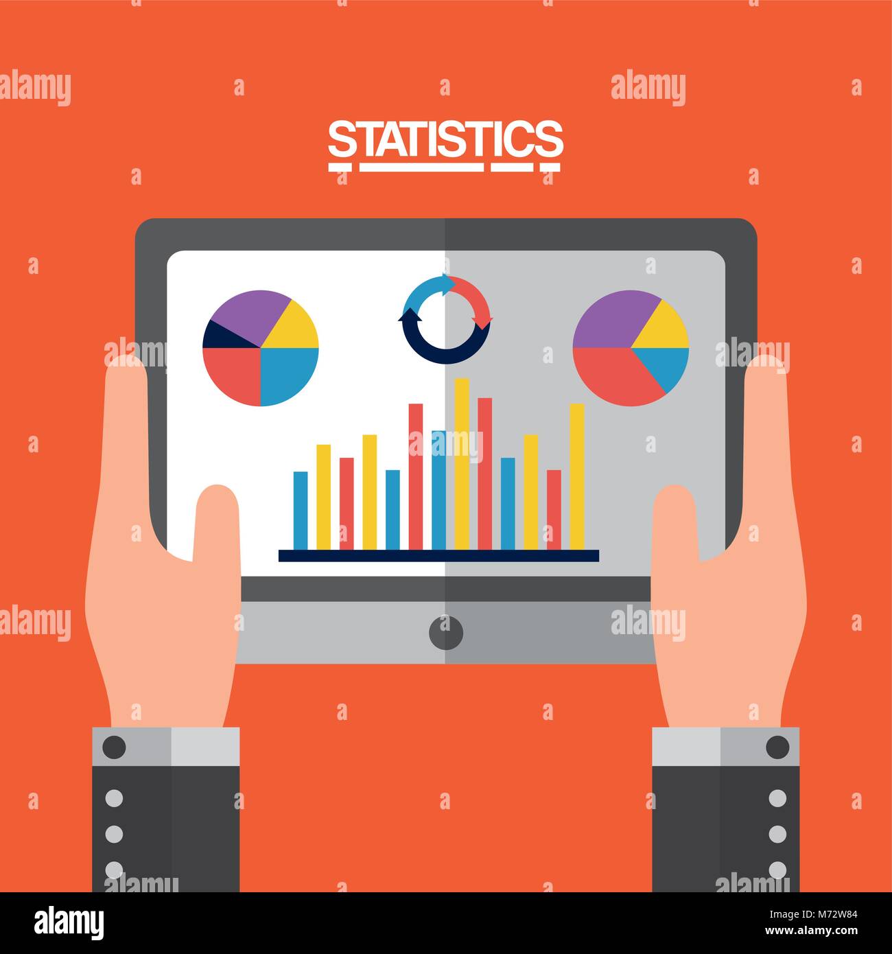 statistics data business image Stock Vector Image & Art - Alamy