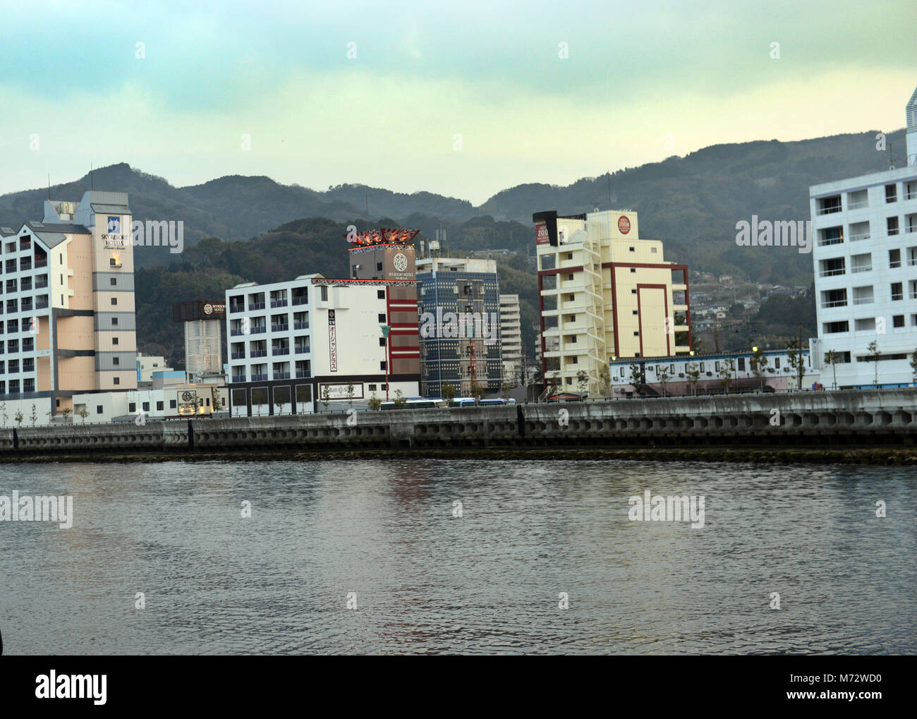 The city of Beppu, Oita prefecture, Japan Stock Photo - Alamy