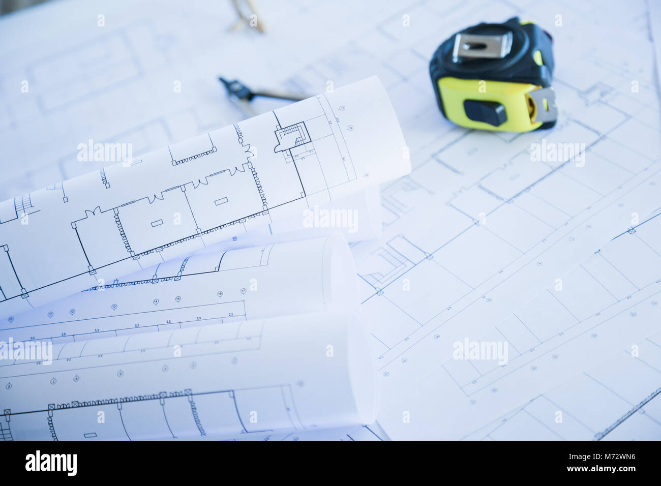 Architect tools hi-res stock photography and images - Alamy