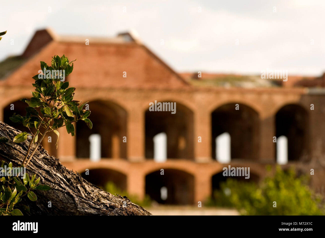 Interior of Fort Jefferson Stock Photo - Alamy