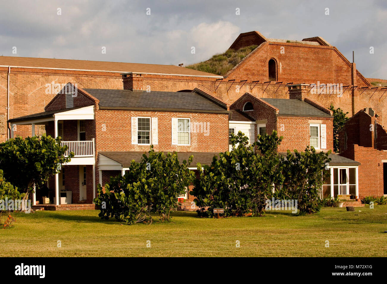 Interior of Fort Jefferson Stock Photo - Alamy