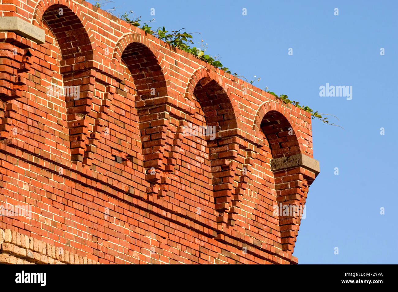 Preserved Brick Features Stock Photo - Alamy