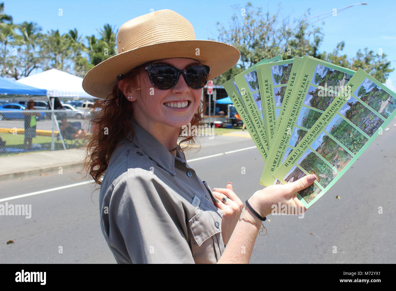 Ranger Jamie Beck . Hawai‘i Volcanoes National Park Marches for the 3rd ...