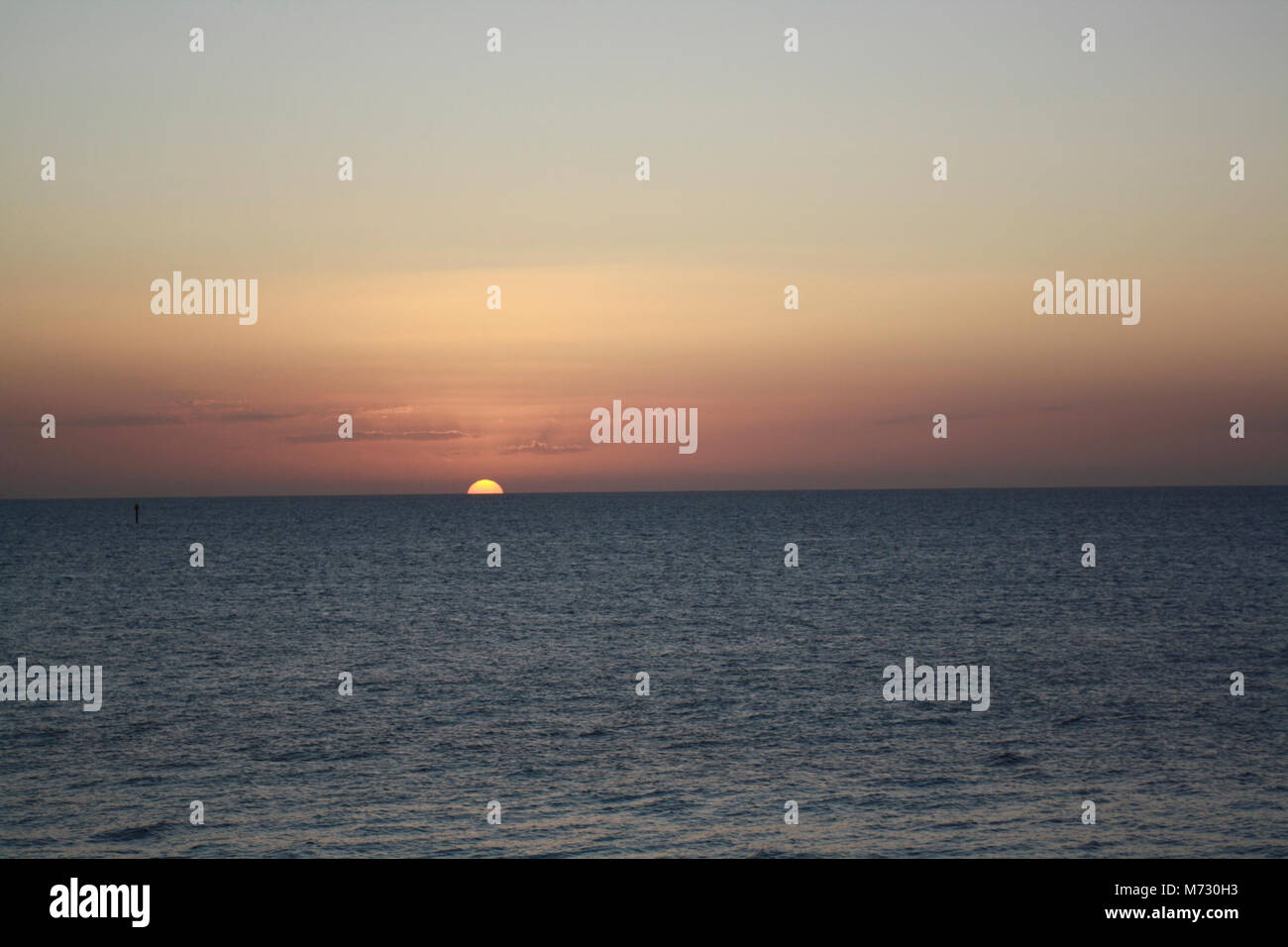 Sunset from the fort Stock Photo - Alamy