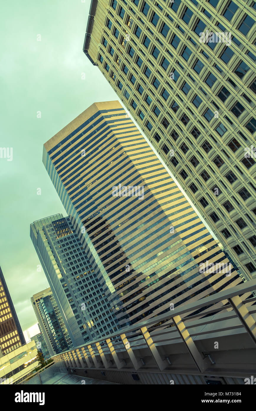 Seattle high rises, Washington, United States Stock Photo - Alamy