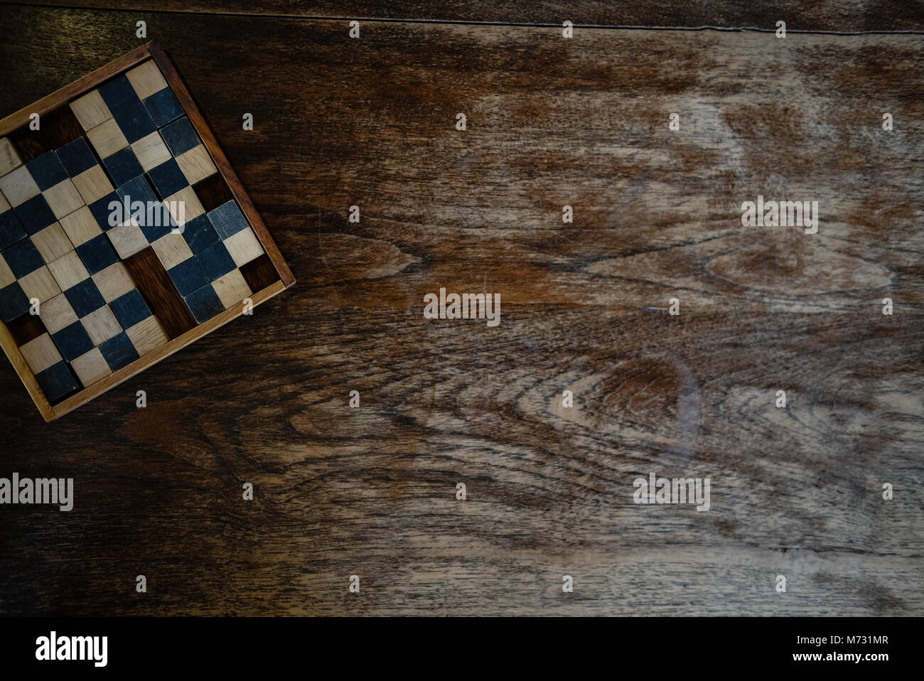 cubic wood block puzzle game. education and leisure concept. growth ...