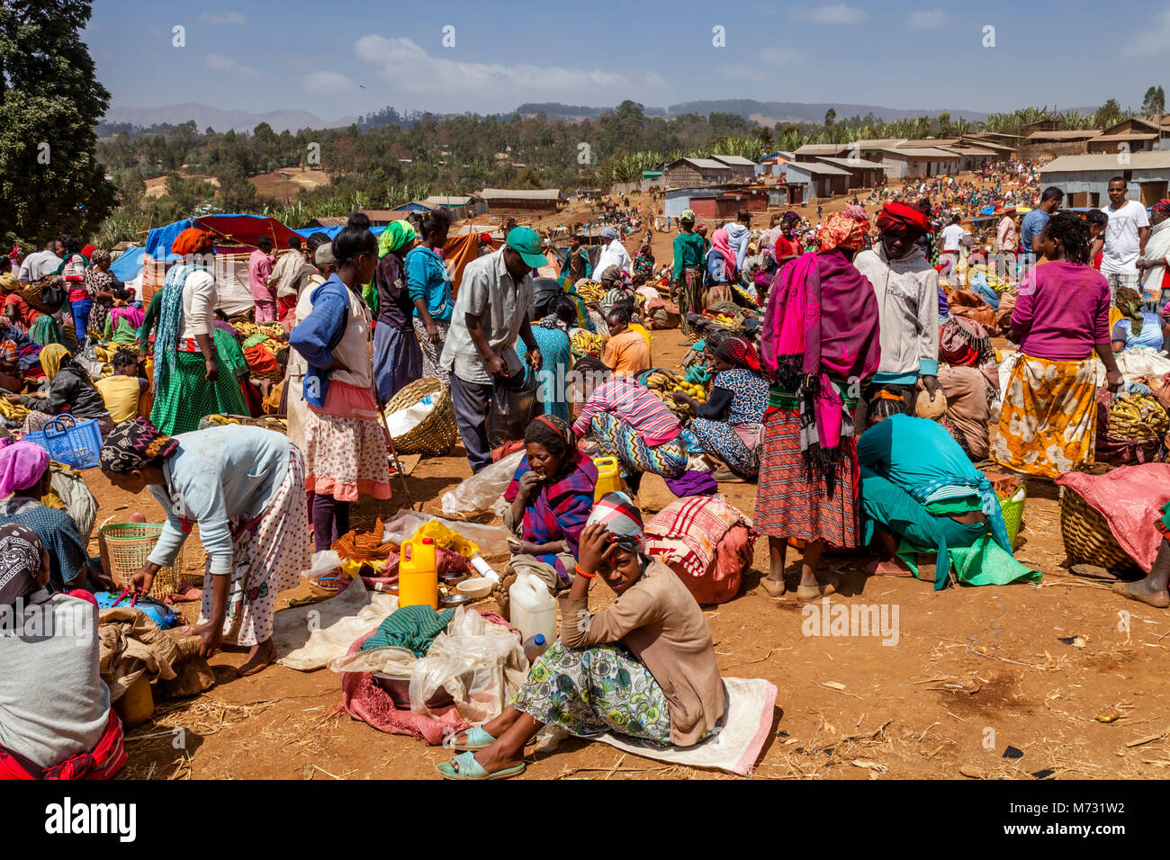 Market Day In Chencha Ethiopia High Resolution Stock Photography and ...