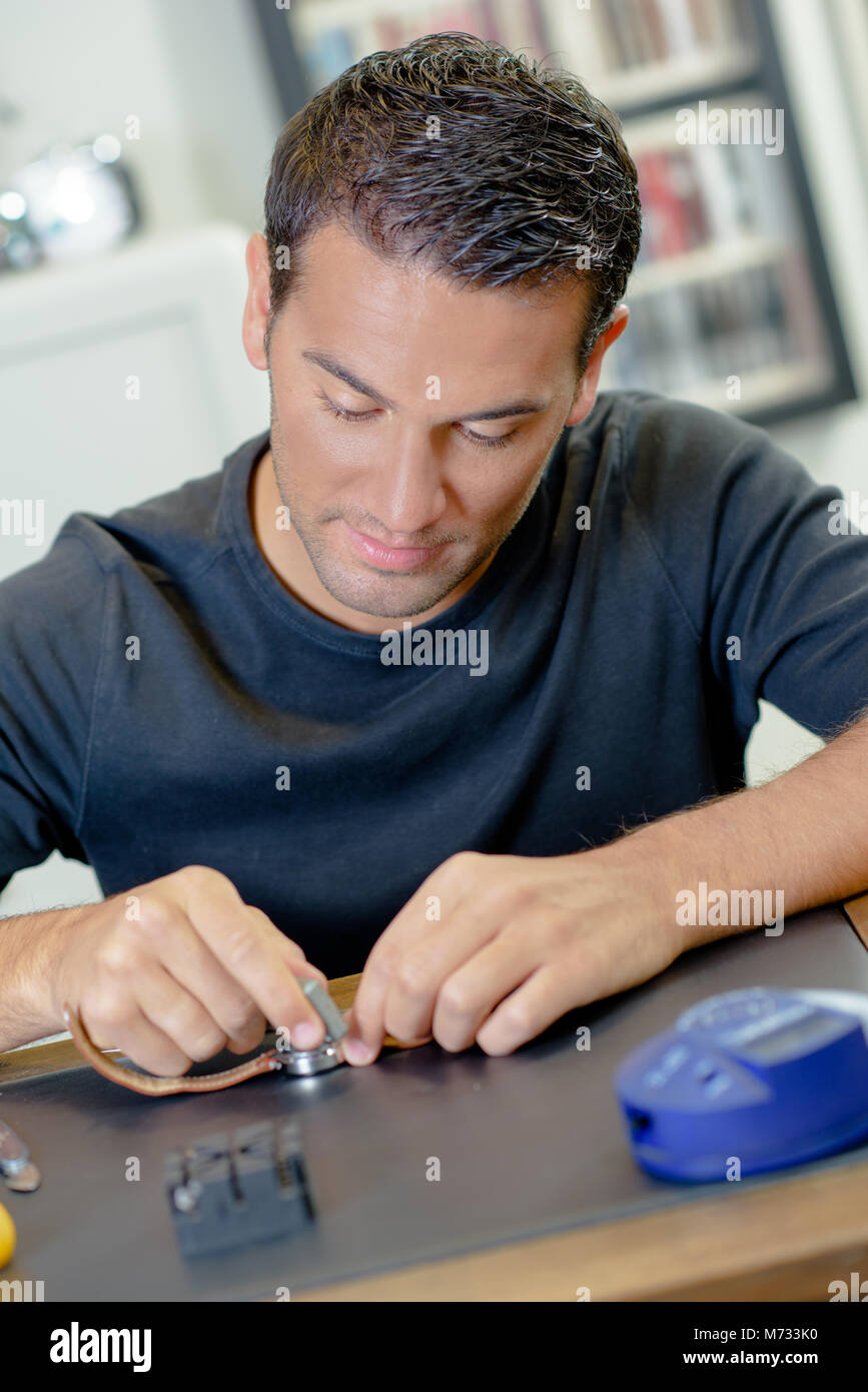 Watchmaking Mechanics High Resolution Stock Photography and Images - Alamy
