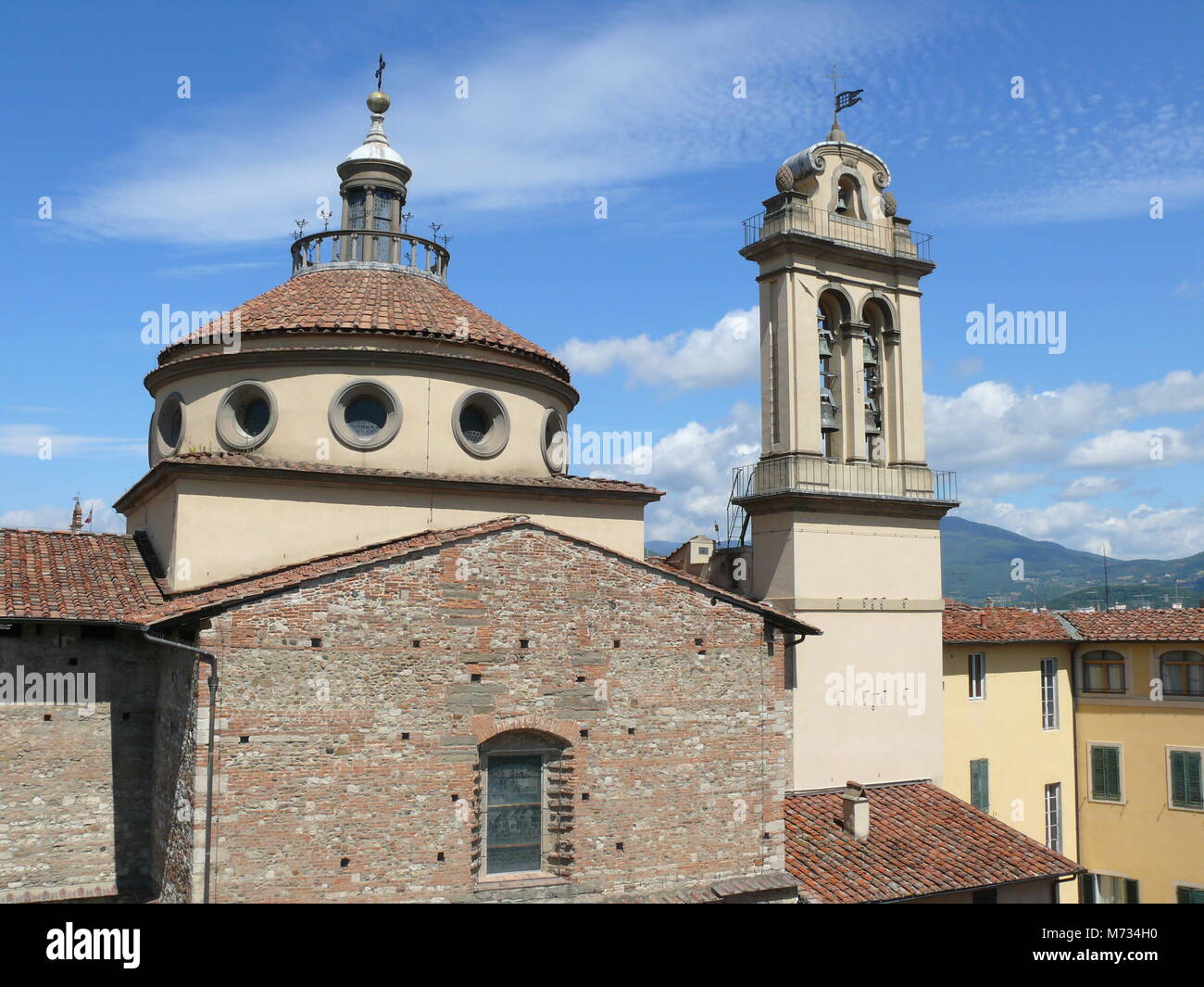 Beautiful renaissance basilica in Prato, Tuscany, Italy Stock Photo - Alamy