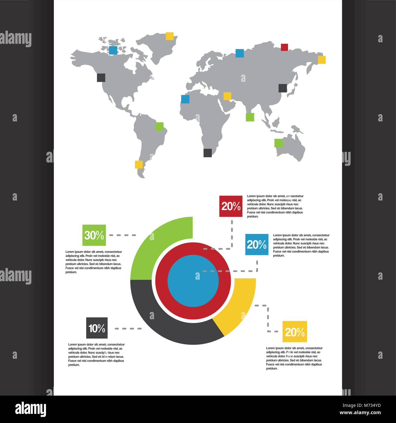 statistics data business report Stock Vector Image & Art - Alamy
