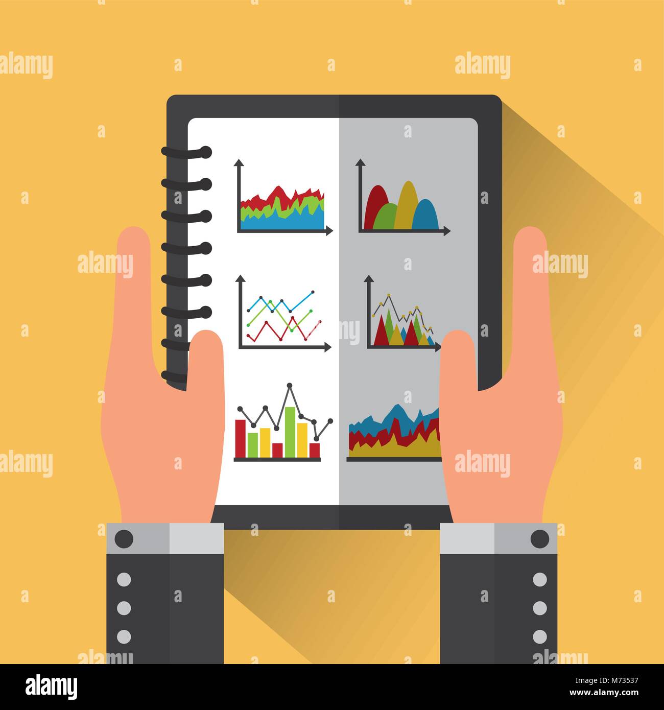 Statistics graph pen Stock Vector Images - Alamy