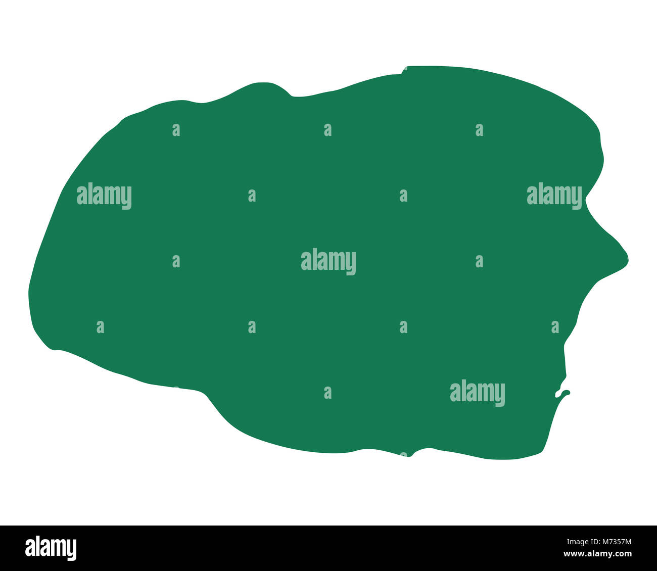 Map of Foehr Stock Photo - Alamy