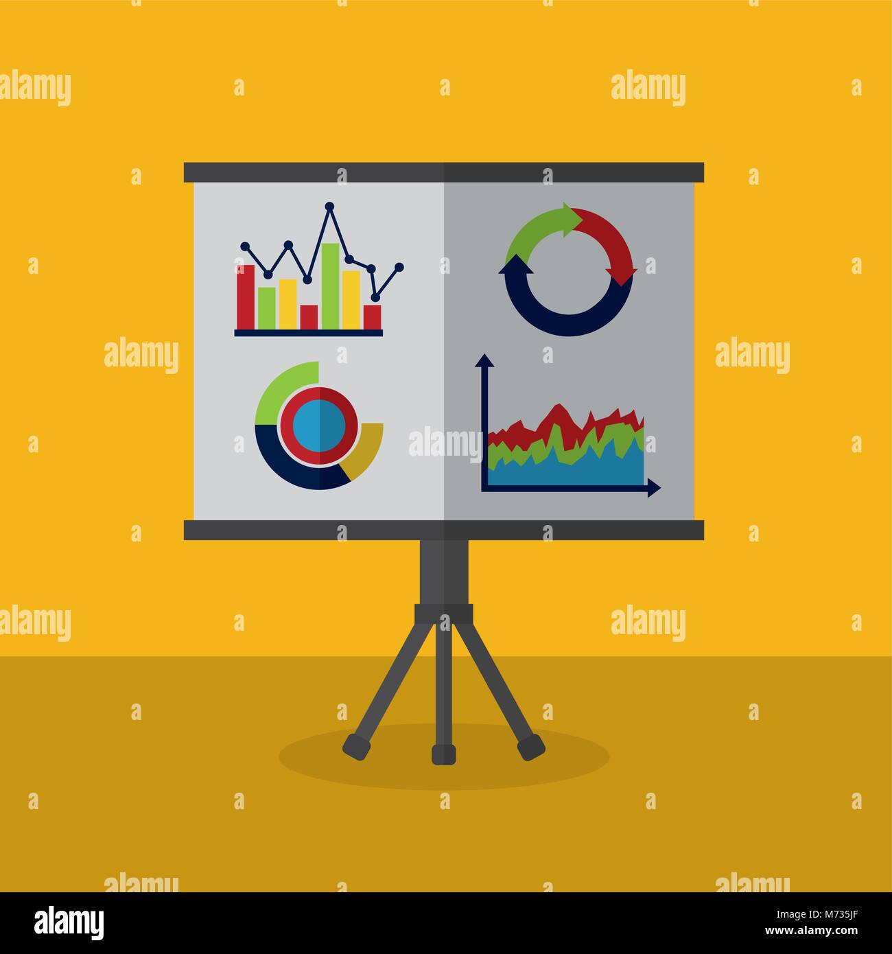 Financial planning whiteboard Stock Vector Images - Alamy