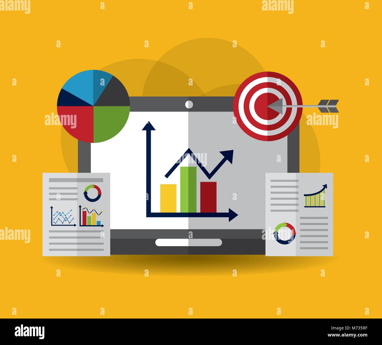 Piechart Stock Vector Images - Alamy