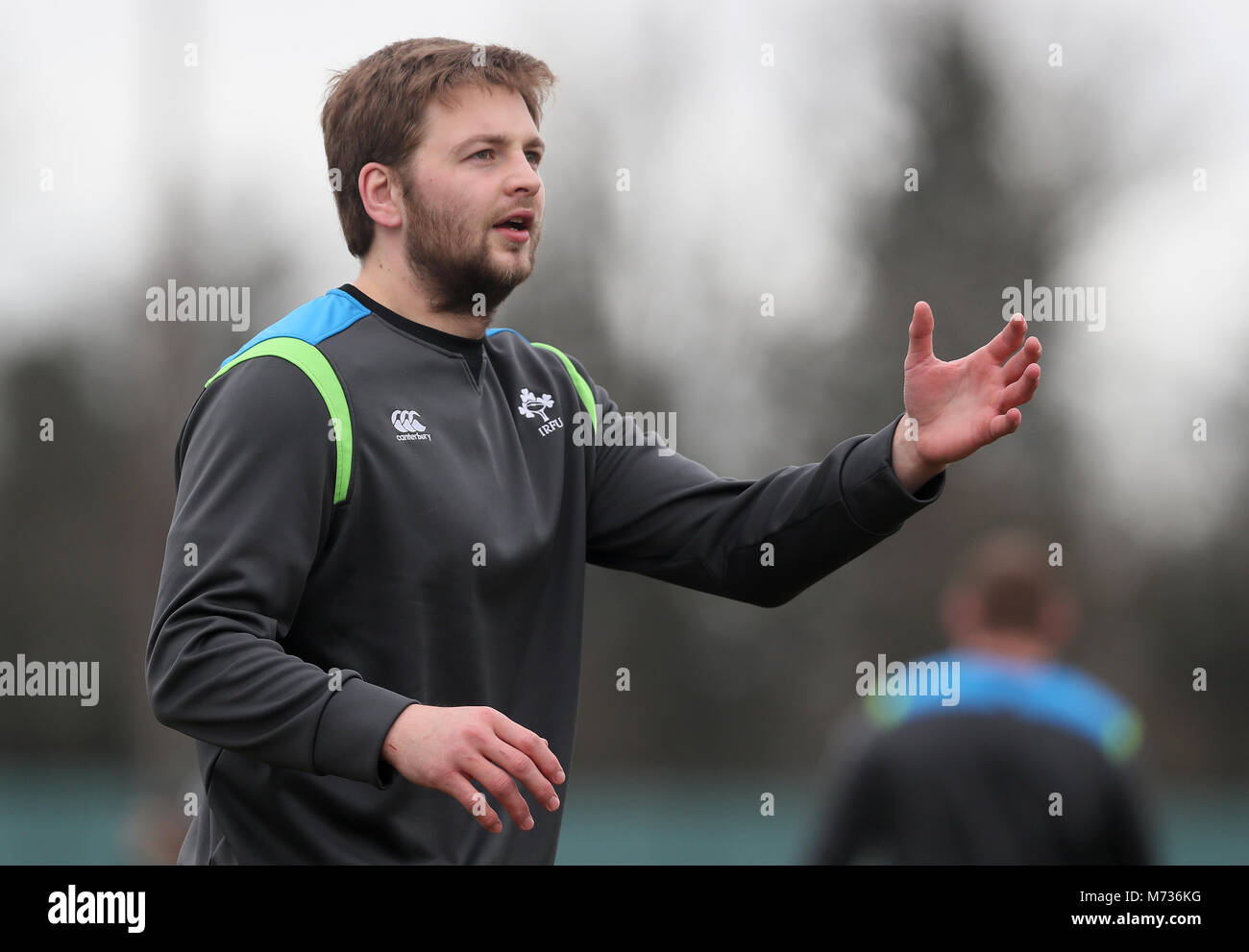 Ireland's Ireland's Iain Henderson during the training session at ...