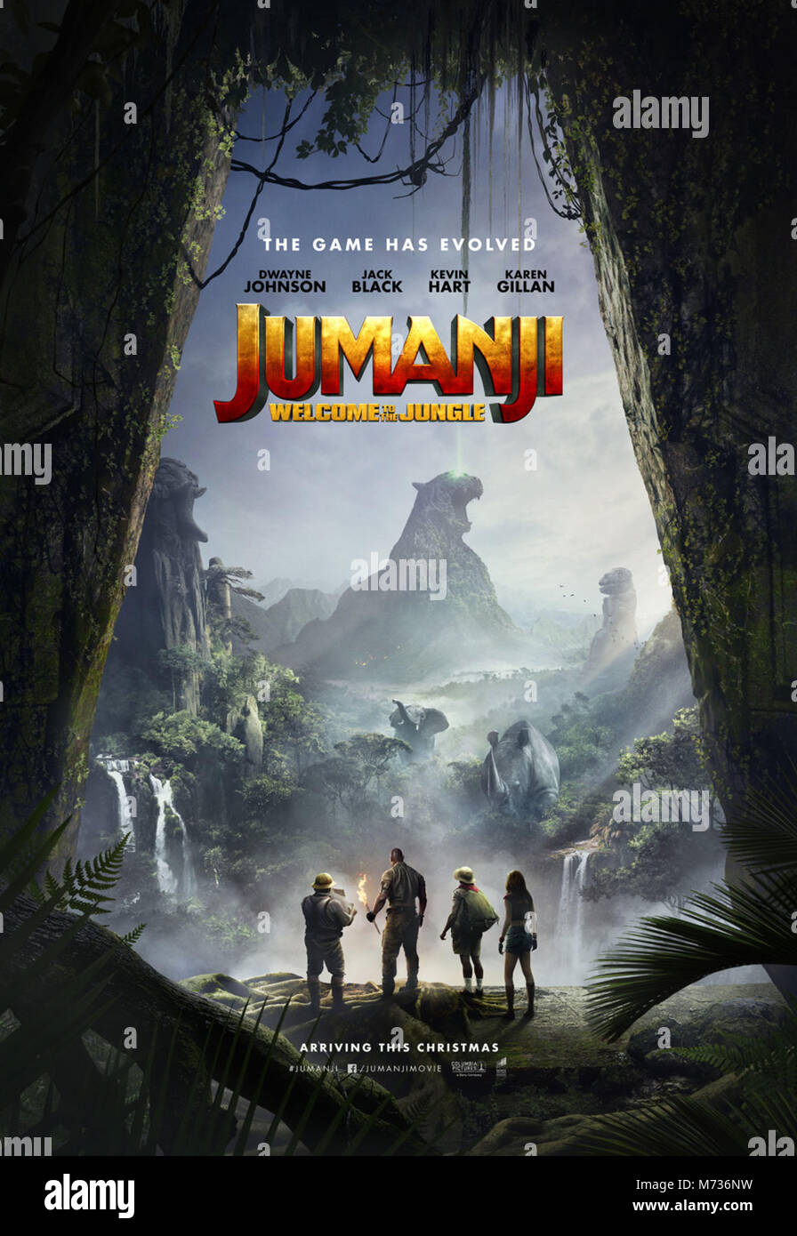 Jumanji poster hi-res stock photography and images - Alamy